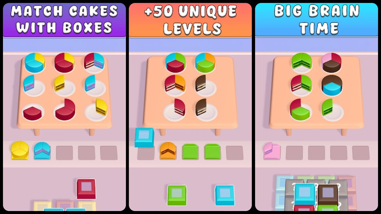 Cake Match Gameplay Android - YouTube
