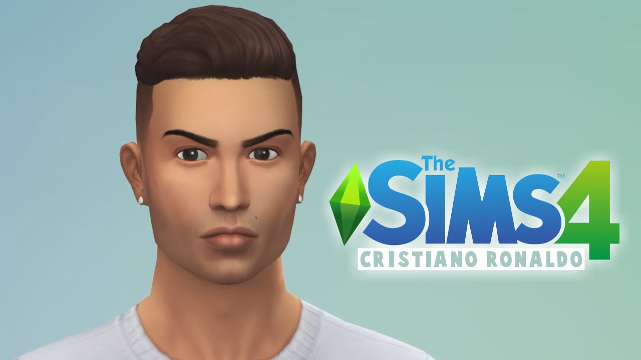 Ronaldo di MU Ronaldo di SIMS - SIMS 4 - YouTube