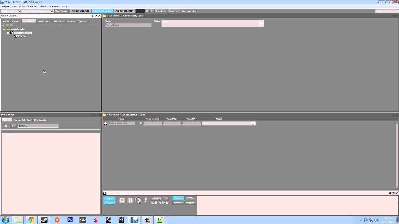 CRYENGINE EaaS tutorial en español - Meter sonidos propios con Wwise (2/2) - YouTube