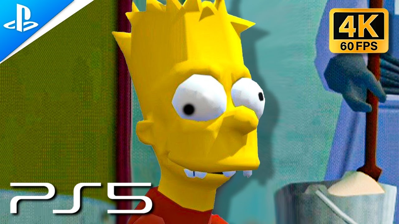 🍩 EL HERMANO MALVADO DE BART! | THE SIMPSONS HIT & RUN [PS5 4K 60 FPS ...