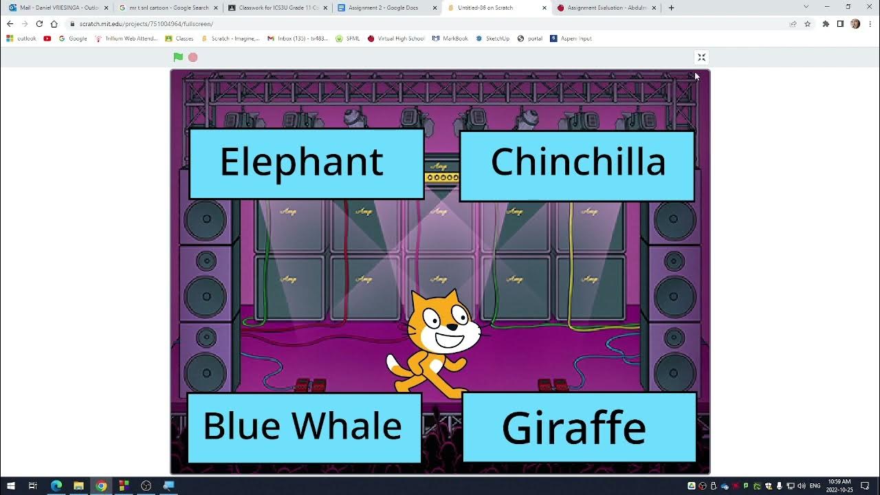 Scratch Quiz Game - YouTube