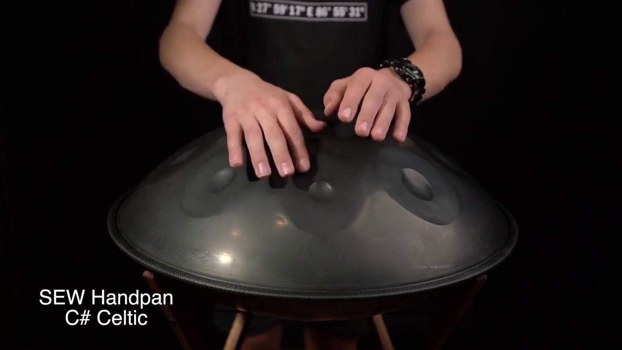 Sew Handpan - C# Celtic 9 notes (basic) - YouTube