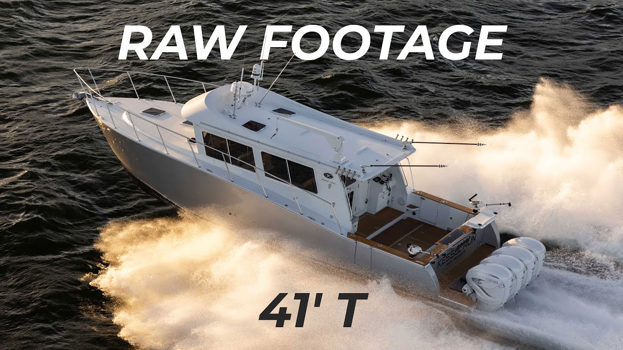 Coastal Craft 41' T: Raw Footage - YouTube