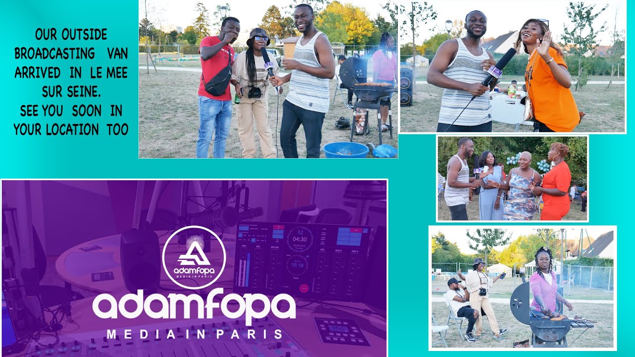 ADAMFOPA MEDIA TRENDING CREW ON THE PARK - YouTube