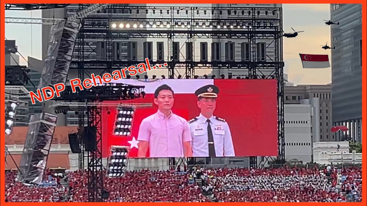 We got tickets to see the NDP Parade! (vlog) - YouTube