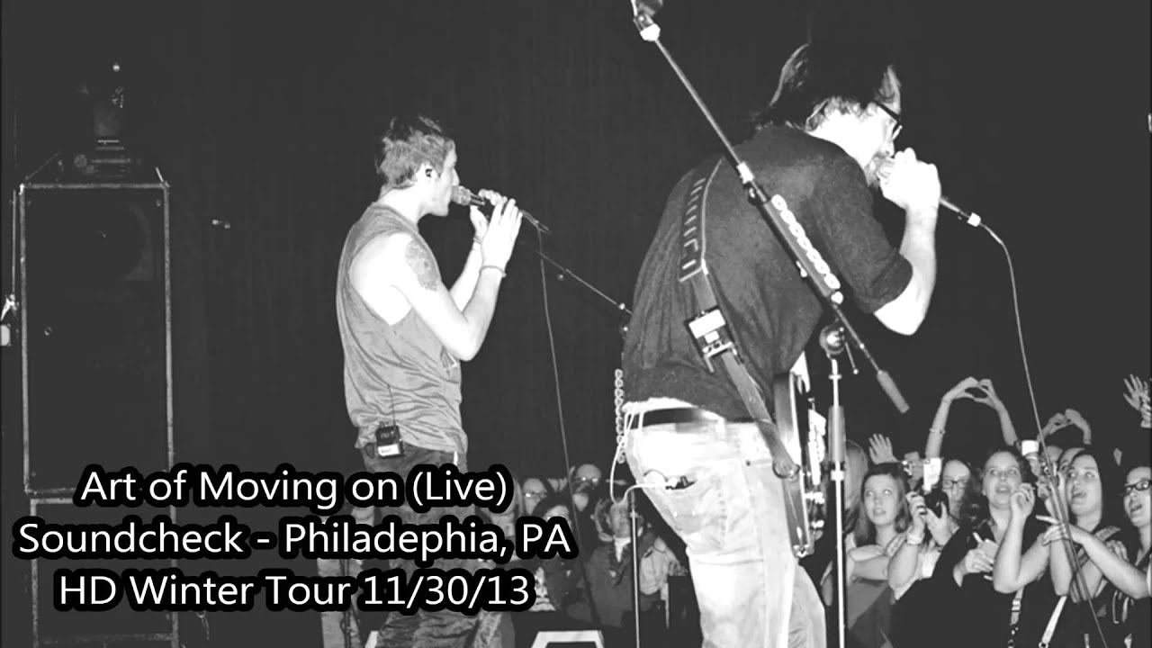 Art Of Moving On - Heffron Drive (Soundcheck Philly) - YouTube