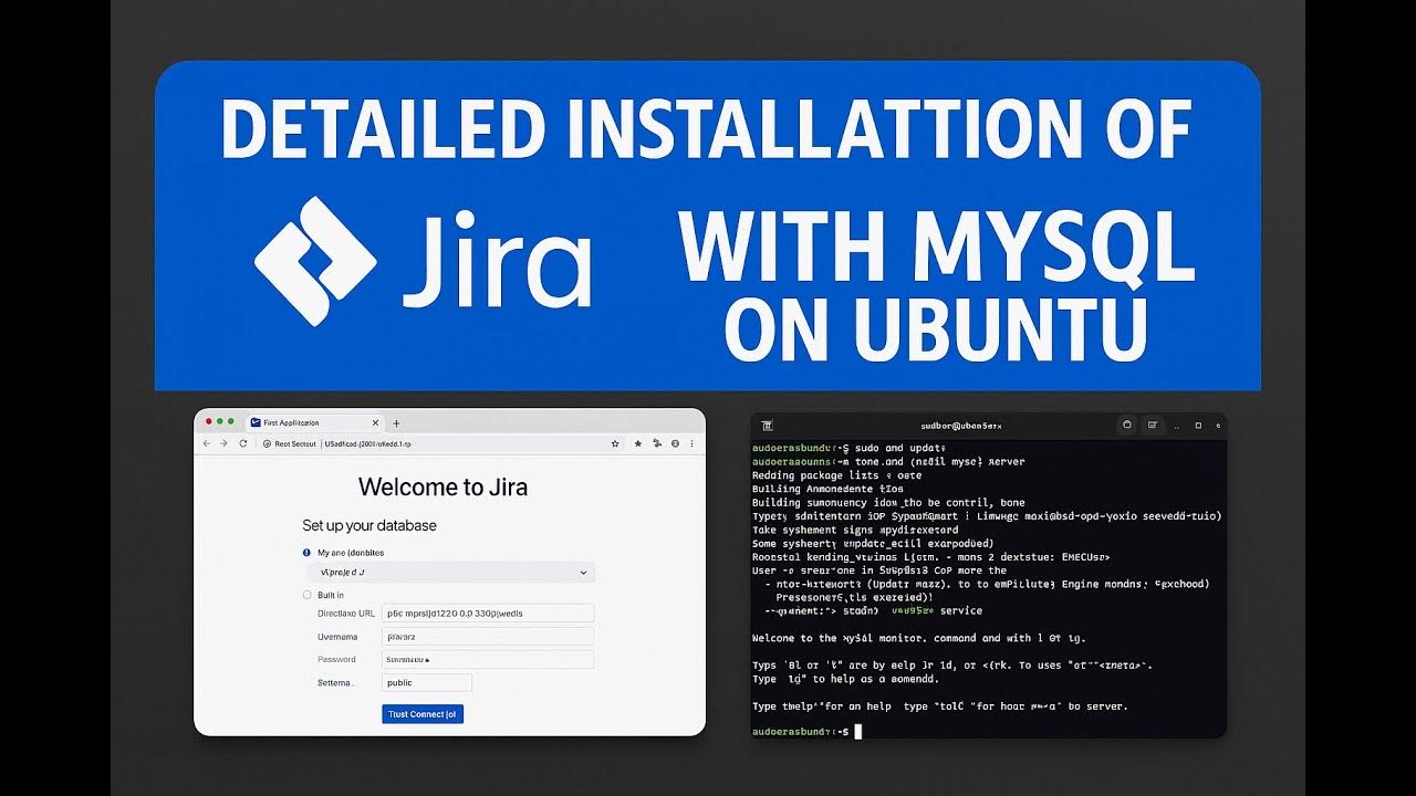 Step-by-Step Guide: Installing Jira with MySQL on Ubuntu in VMware - YouTube