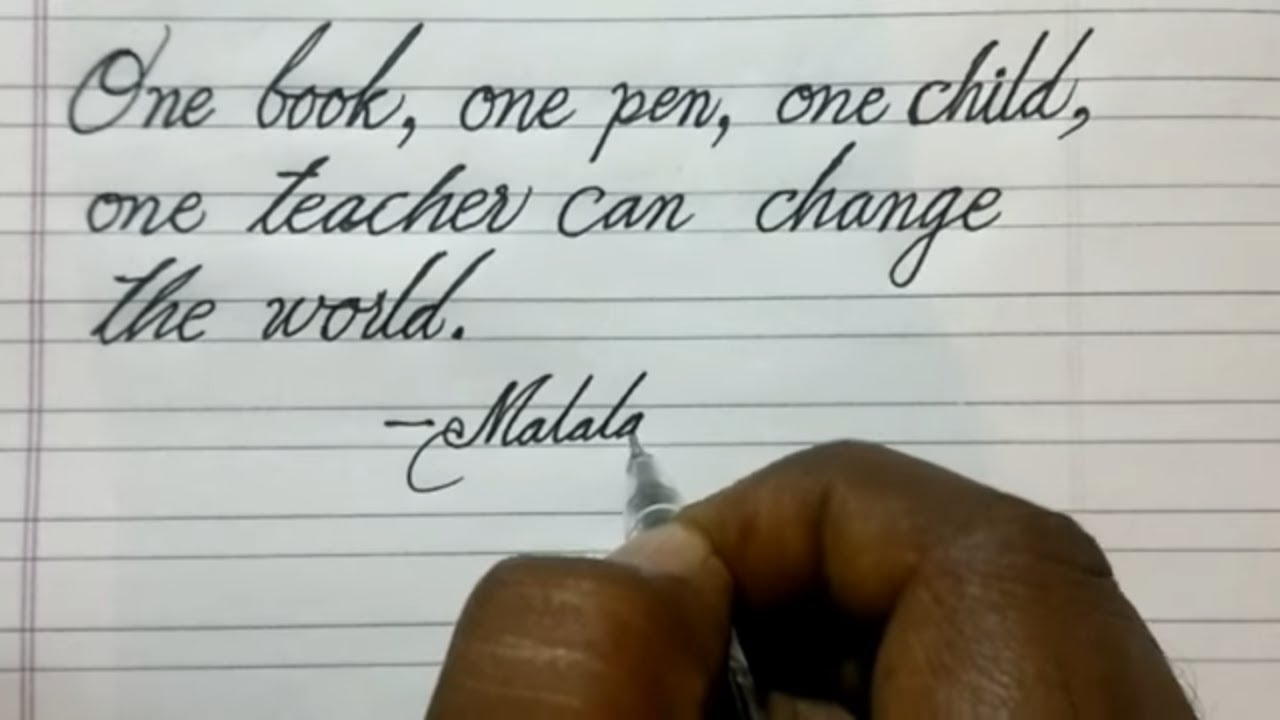 How to write neat handwriting || easy handwriting || - YouTube