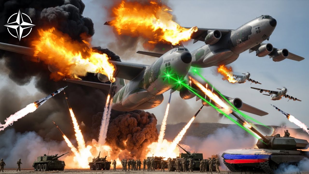 Firestorm in Europe! NATO and Russia Battle in Deadly Air and Ground ...