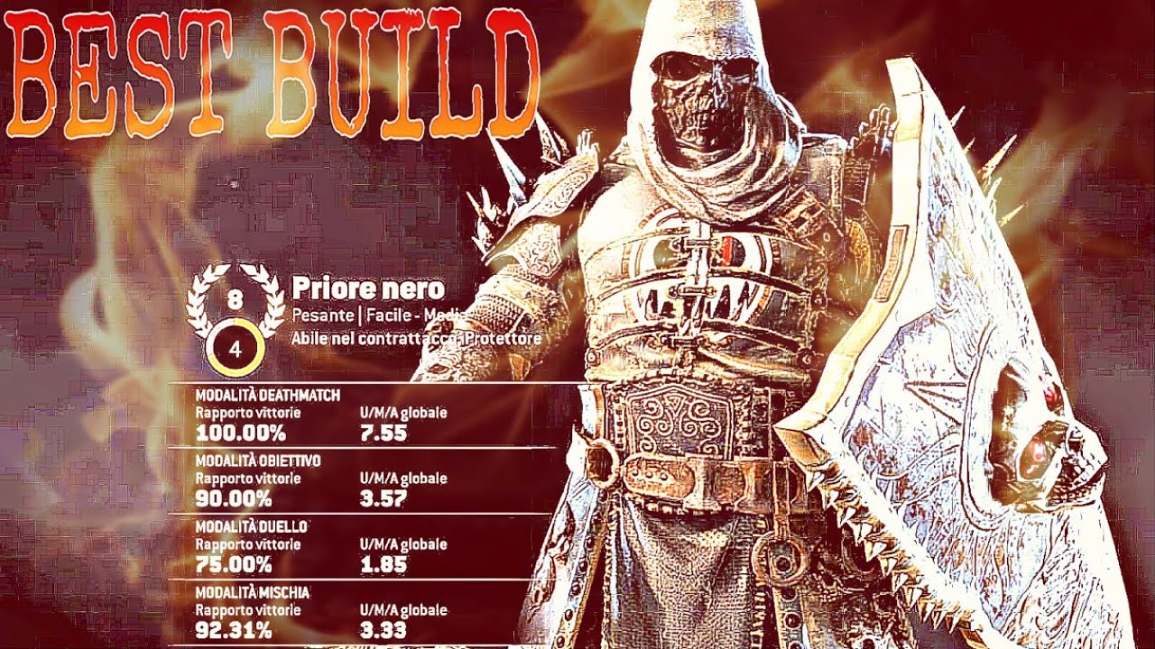 For honor black prior best build{rep 8} - YouTube