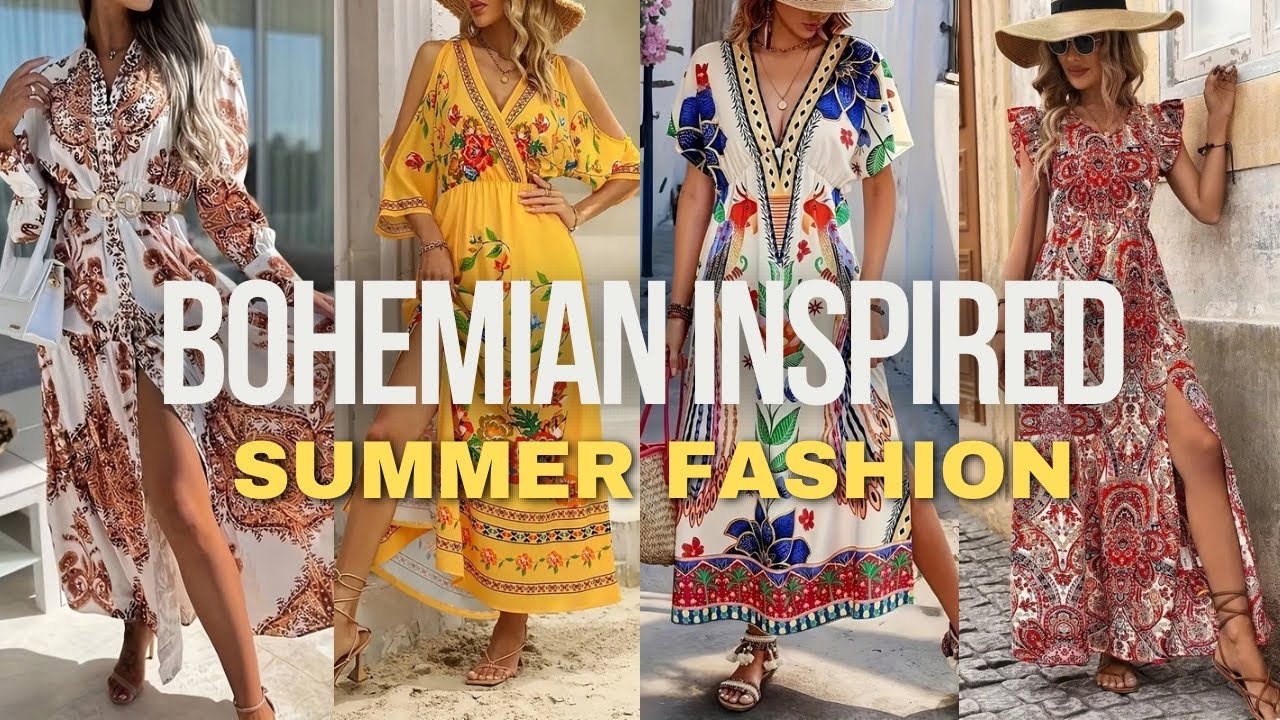 Boho Dresses | Fashion Ideas | Gorgeous Frocks - YouTube