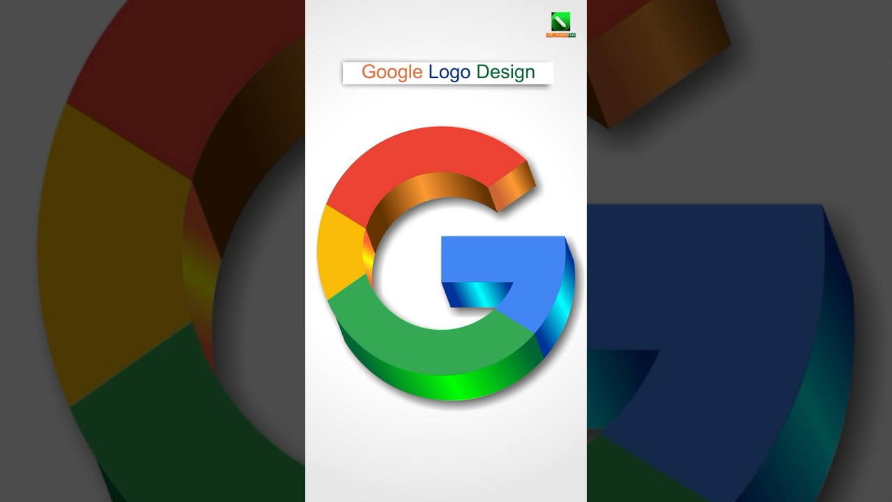 3d Google Logo Design in Corel Draw #art #logo #youtubeshorts #google - YouTube