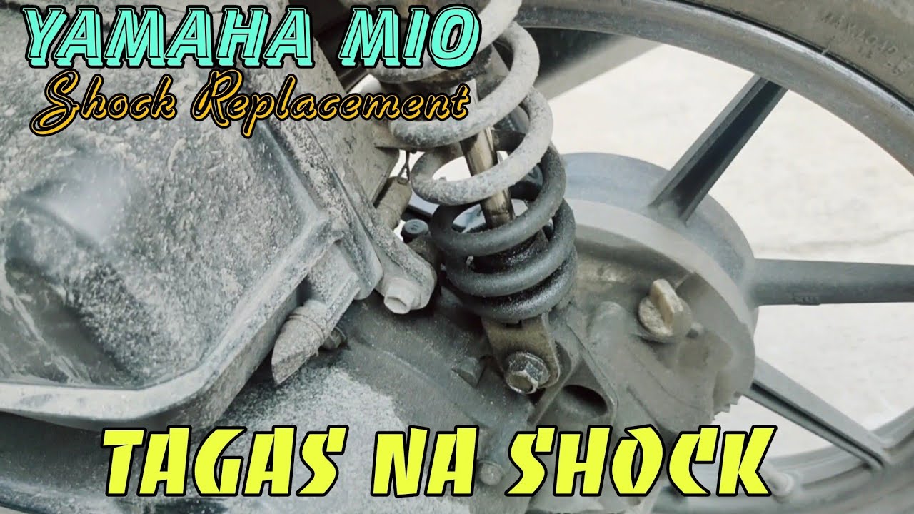 Mio Rear shock replacement | MSI125 Rear Shock - YouTube