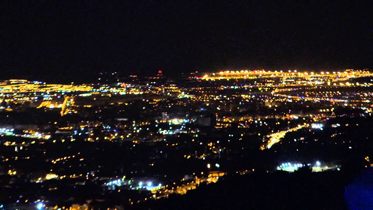 Night View, Tibidabo, Barcelona, Spain 2014 - 1 - YouTube