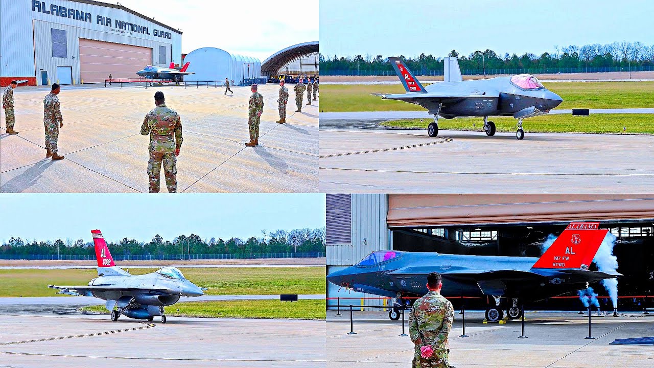Unveiling the Alabama Air National Guard's F-35 Lightning II: Dannelly ...