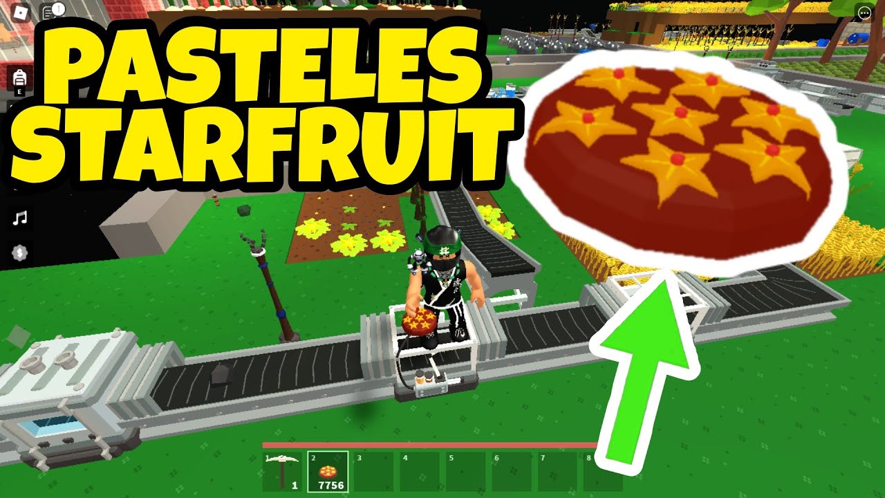 Como HACER una GRANJA AFK de TORTAS de starfruit o fruestrella FACIL y ...