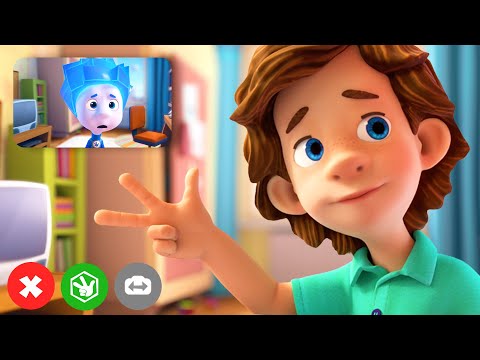 How to Video Call | The Fixies | Animation for Kids