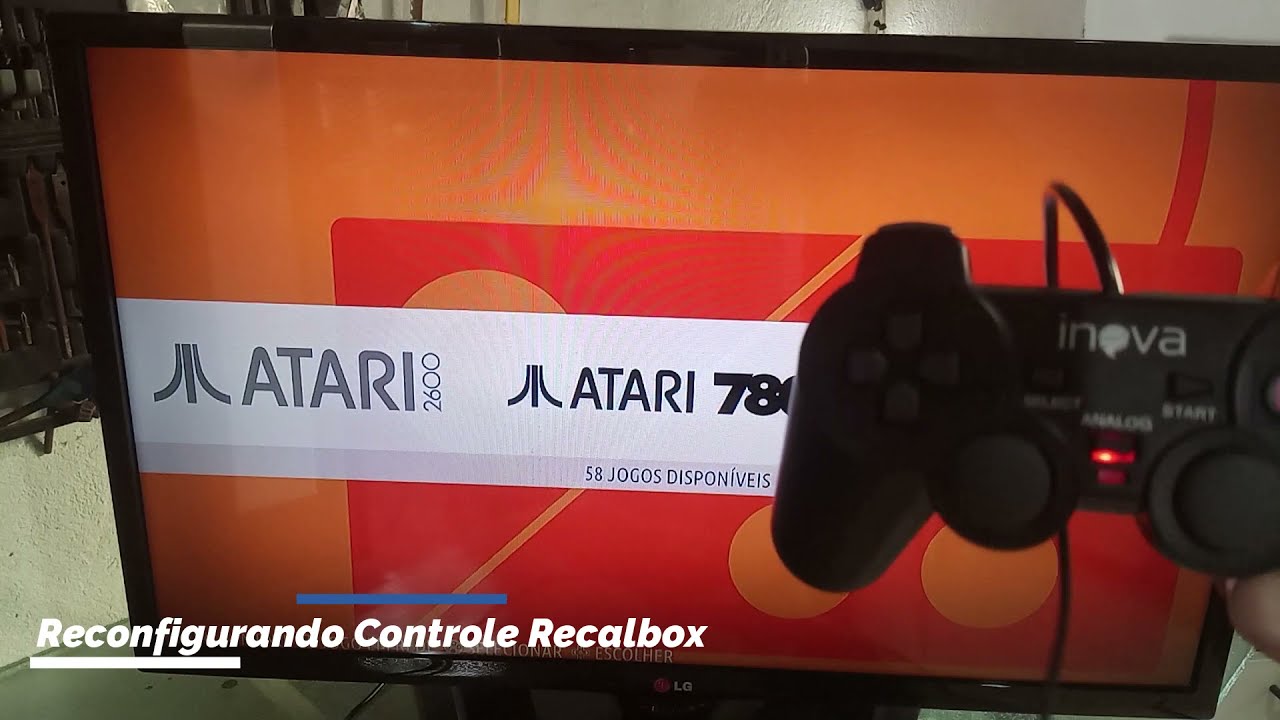 Reconfigurando Controle no Recalbox ou Batocera ArcadeBox - YouTube
