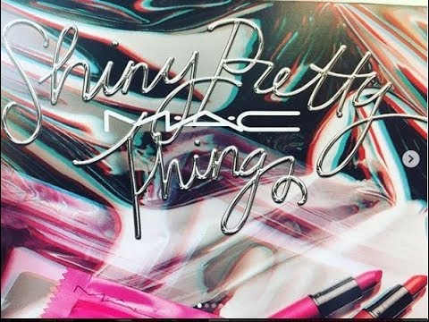 SWATCHES MAC SHINY PRETTY THINGS HOLIDAY 2018 - YouTube
