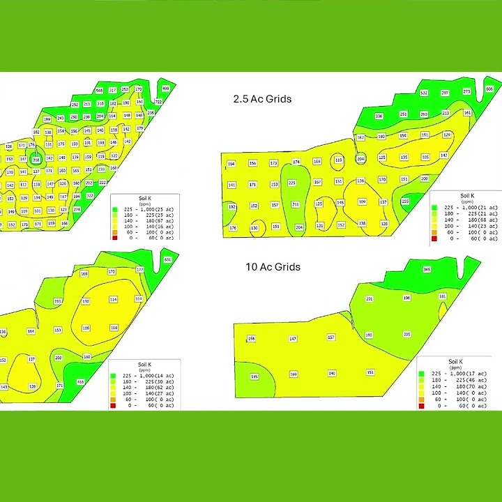 Soil Sampling Grid Sizes : Side by Side Comparison - YouTube