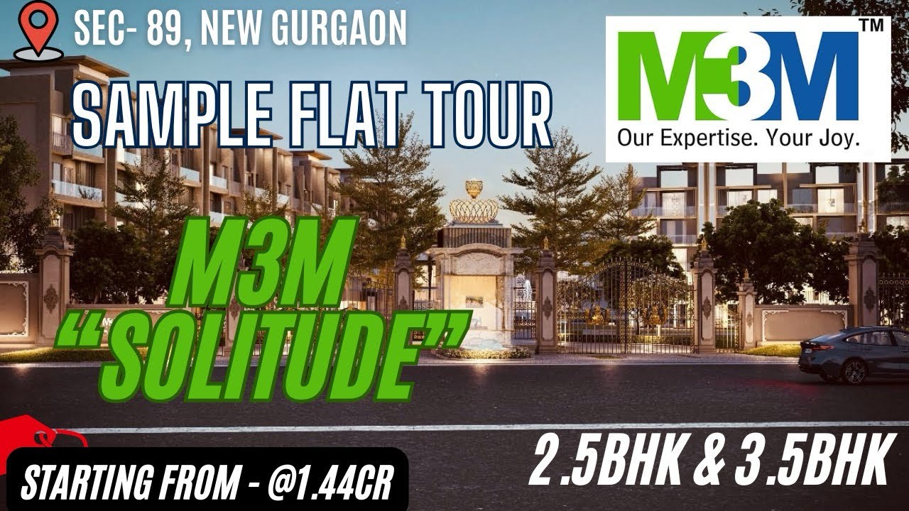 M3M “Solitude” Sec-89 New Gurgaon, Ready to move | starting from @1 ...