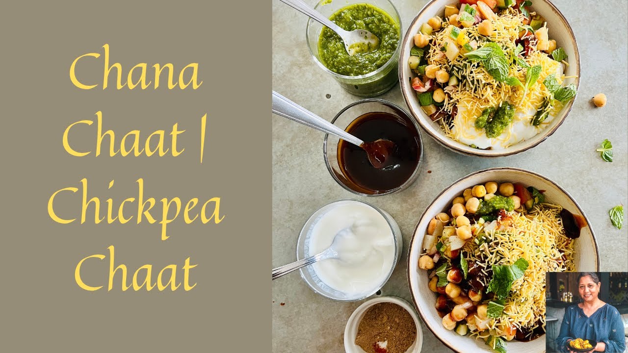 CHANA CHAAT | CHICKPEA CHAAT | CHATPATA CHANA CHAAT |ચના ચાટ - YouTube