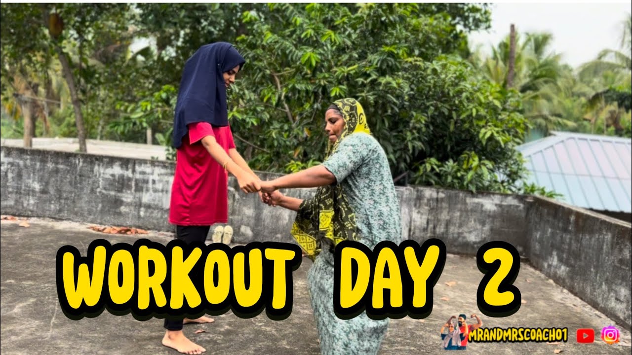 Day 2 workout | ഉമ്മയുടെ workout ️ - YouTube
