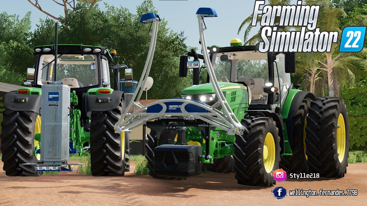 SAIU AGRICULTURA DE PRECISÃO OU PRECISION FARM FS22 | Farming Simulator ...