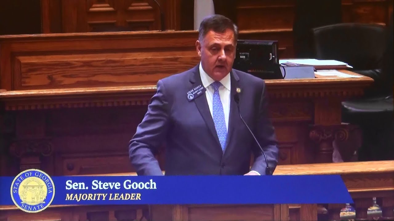 GA Senator Stephen Wade Gooch sponsored SR 687 to honor the late ...