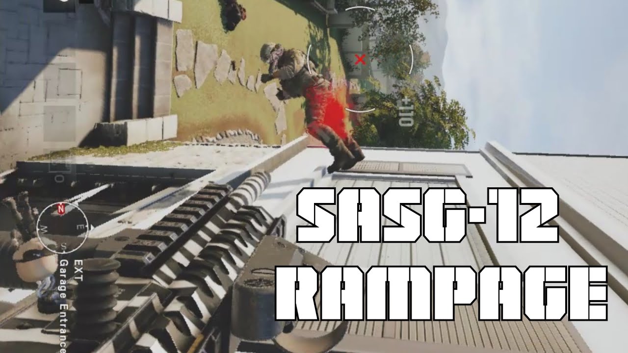 SASG-12 Rampage - Rainbow Six Siege Highlights - YouTube