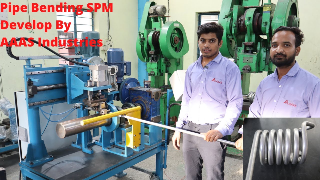 Coil Bending SPM ! Coil Bending machine ! Pipe Bending Machine Pipe ...