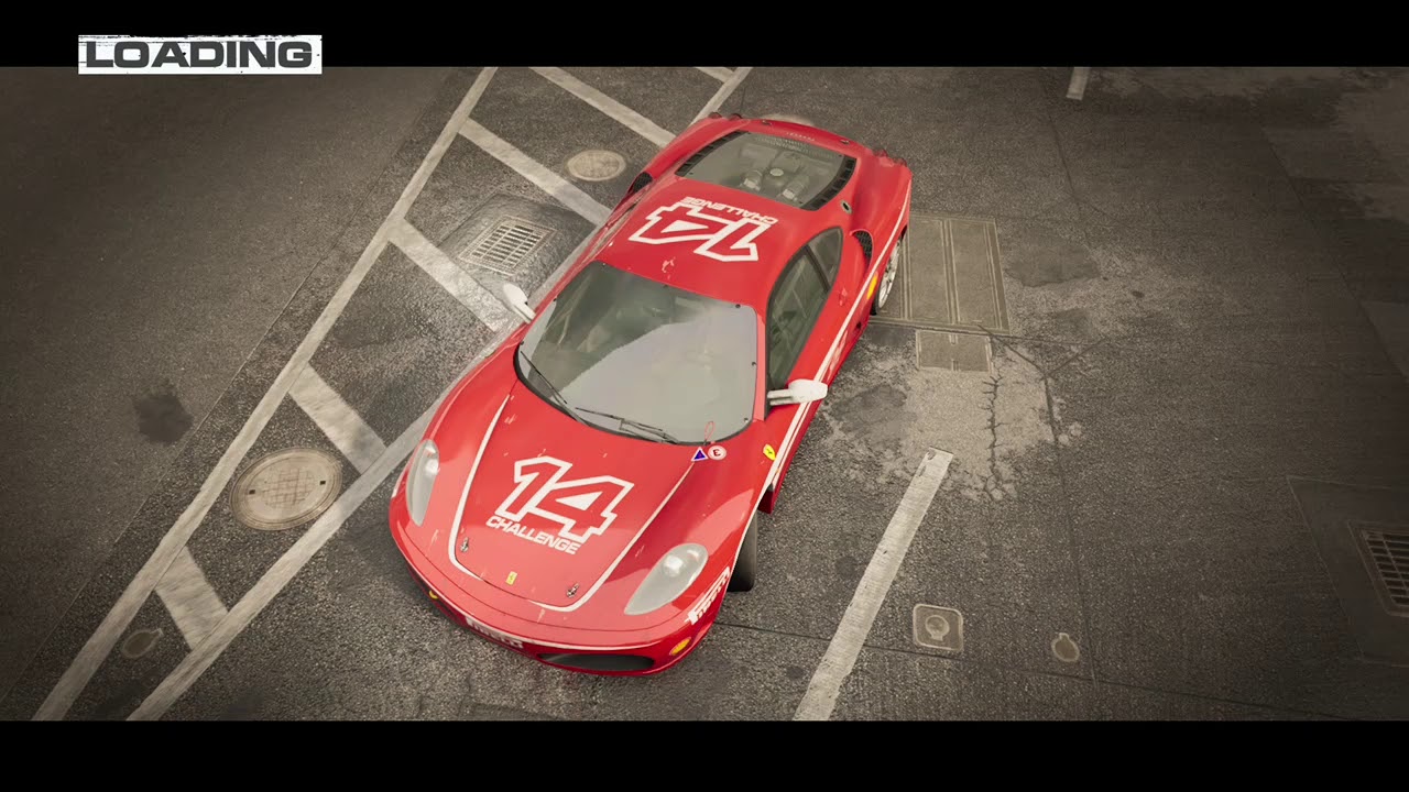 Grid career mode, showcase race driving the Ferrari 360, - YouTube