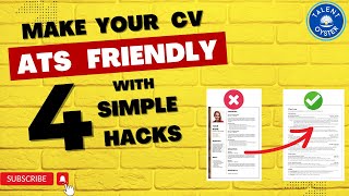 What is ATS? How to Make ATS Friendly CV | Doovi