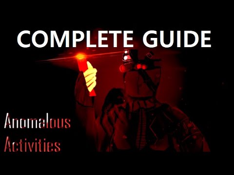 Roblox Anomalous Activities: Complete guide on how to play - YouTube