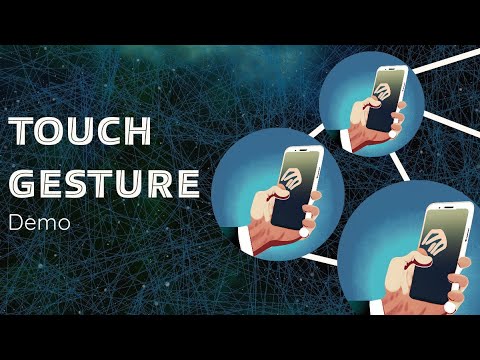 Touch Gesture Demo - YouTube