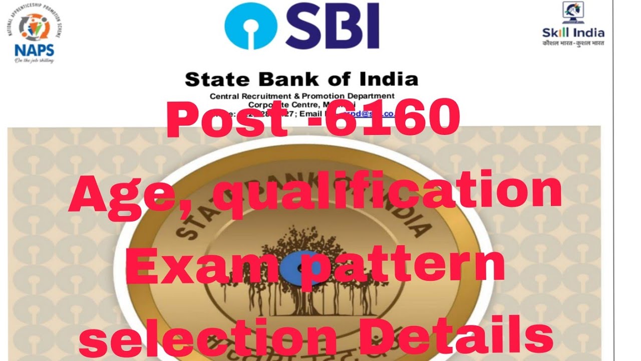 SBI Bank vacancy 6160 post || SBI Bank recruitment 6160 post || SBI vacancy apply online # ...