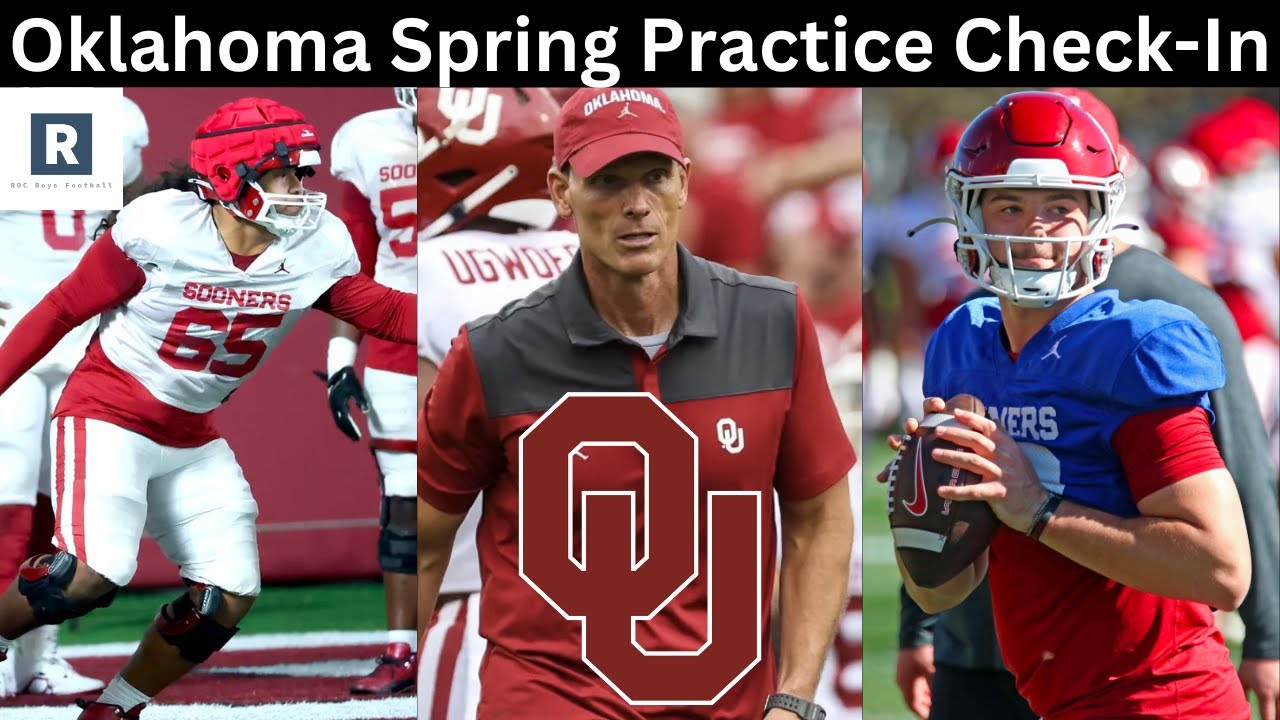 Oklahoma Football Spring Practice Check-In | OU Sooners Football - YouTube