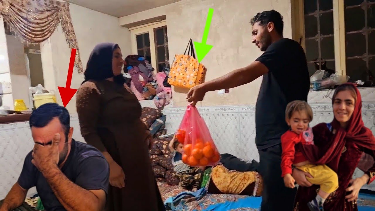 The help of Mojtaba, a nomadic man, who is kind to Mirza's family, who ...