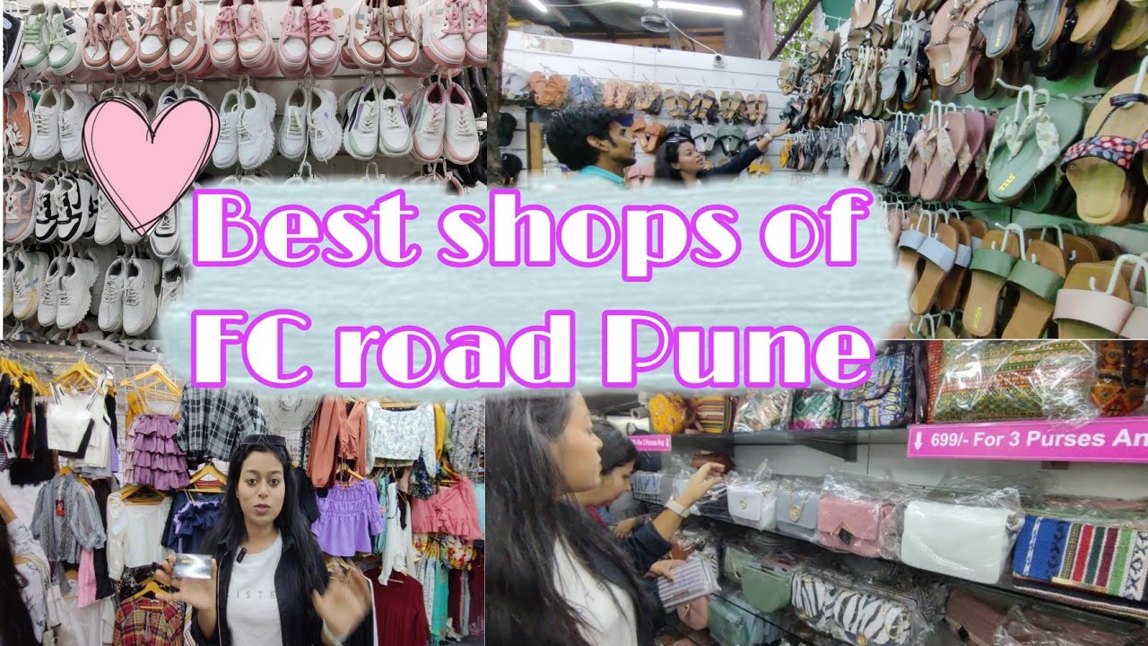 || Best shops of FC road Street market Pune|| Best affordable ...