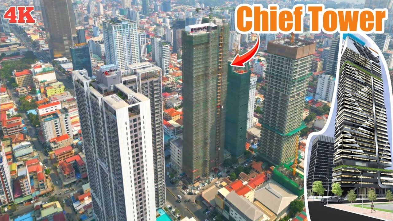 Congratulations 🎊 to topped out of Chief Tower - YouTube