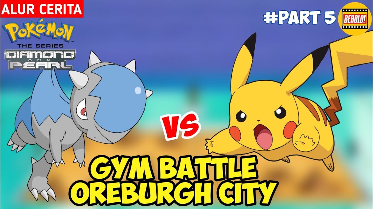Gym Battle di Oreburgh City - Alur Cerita Pokemon Diamond & Pearl # ...
