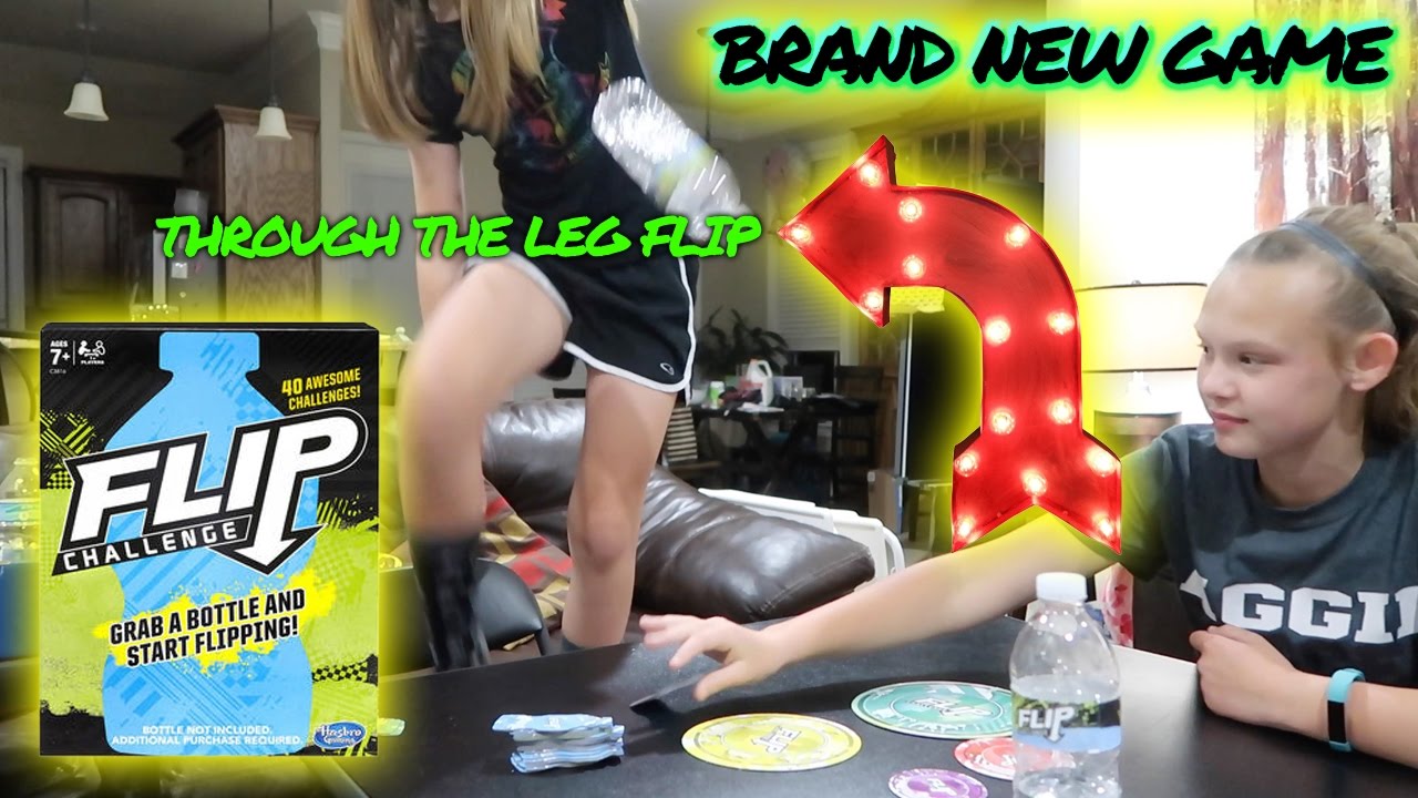 FLIP CHALLENGE by HASBRO | FUN BRAND NEW BOTTLE FLIP GAME CHALLENGE ...