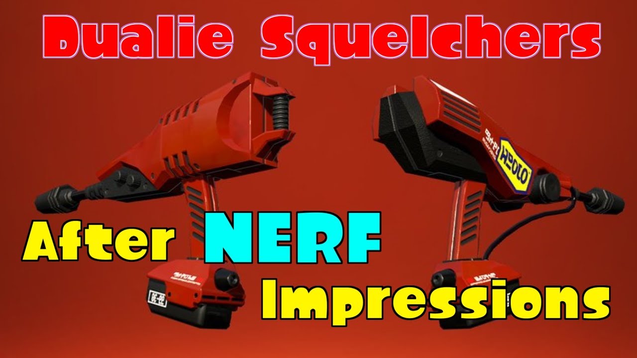 [Splatoon 2] Dualie Squelchers after nerf impressions - YouTube
