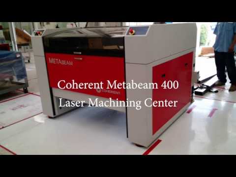 COHERENT, METABEAM 400, 400 WATT, 4' TABLE WIDTH, 4' TABLE LENGTH, NEW ...