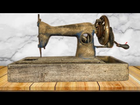 Stitching History: Restoring a Rare and Rusty Sewing Machine||At Home ...