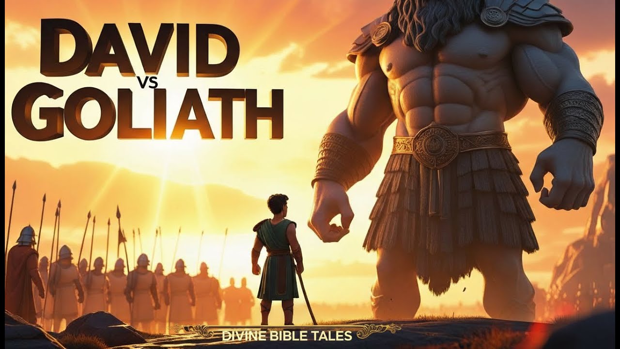 David vs Goliath | The Epic Bible Story of Faith and Courage | Animated ...