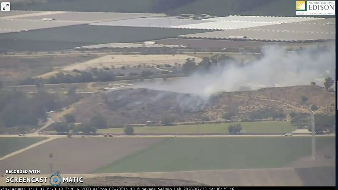 Brush fire breaks out on CSU Channel Islands campus, threatening ...