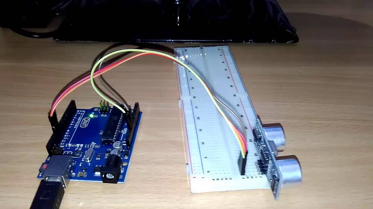 Ultra Sonic Sensor Arduino and MATLAB - YouTube