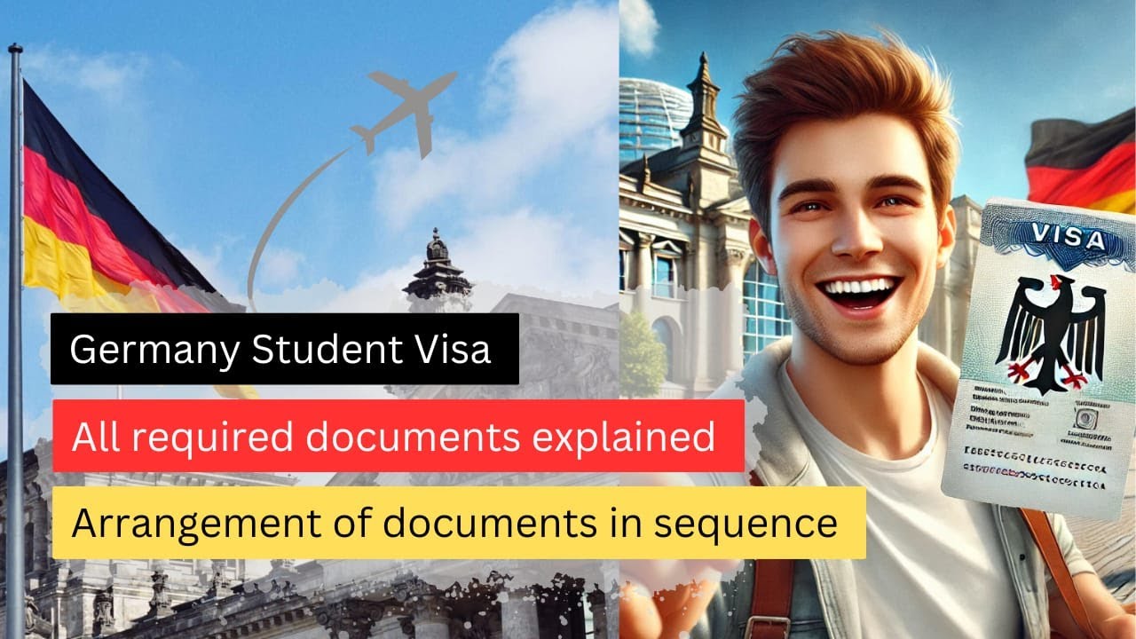 VFS | Student Visa Germany | List and Sequence of documents - Explained ...