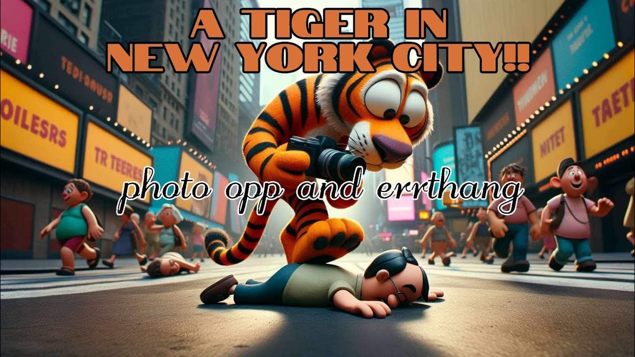 A Tiger in New York City - YouTube